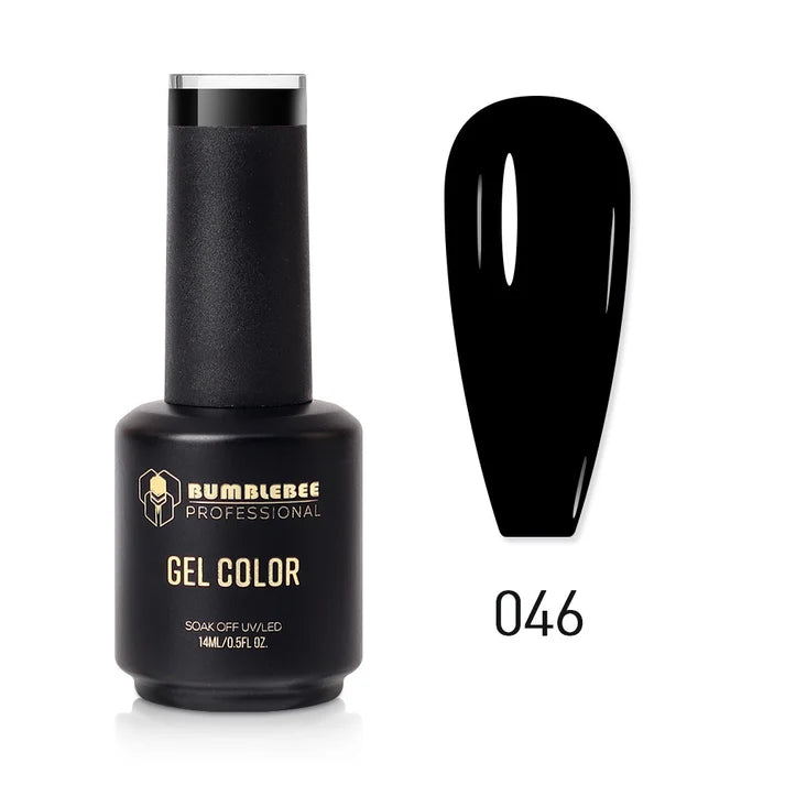 BB GEL COLOR 46 SUPER BLACK – CITY NAILS BEAUTY