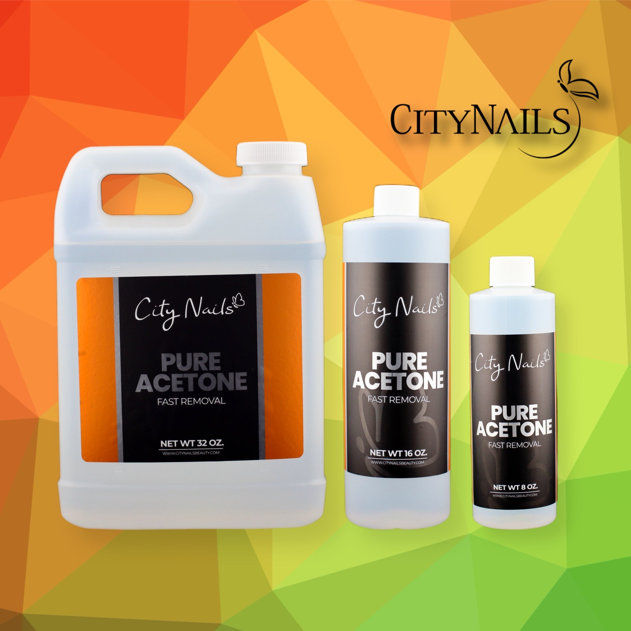 Pure Acetone – CITY NAILS BEAUTY