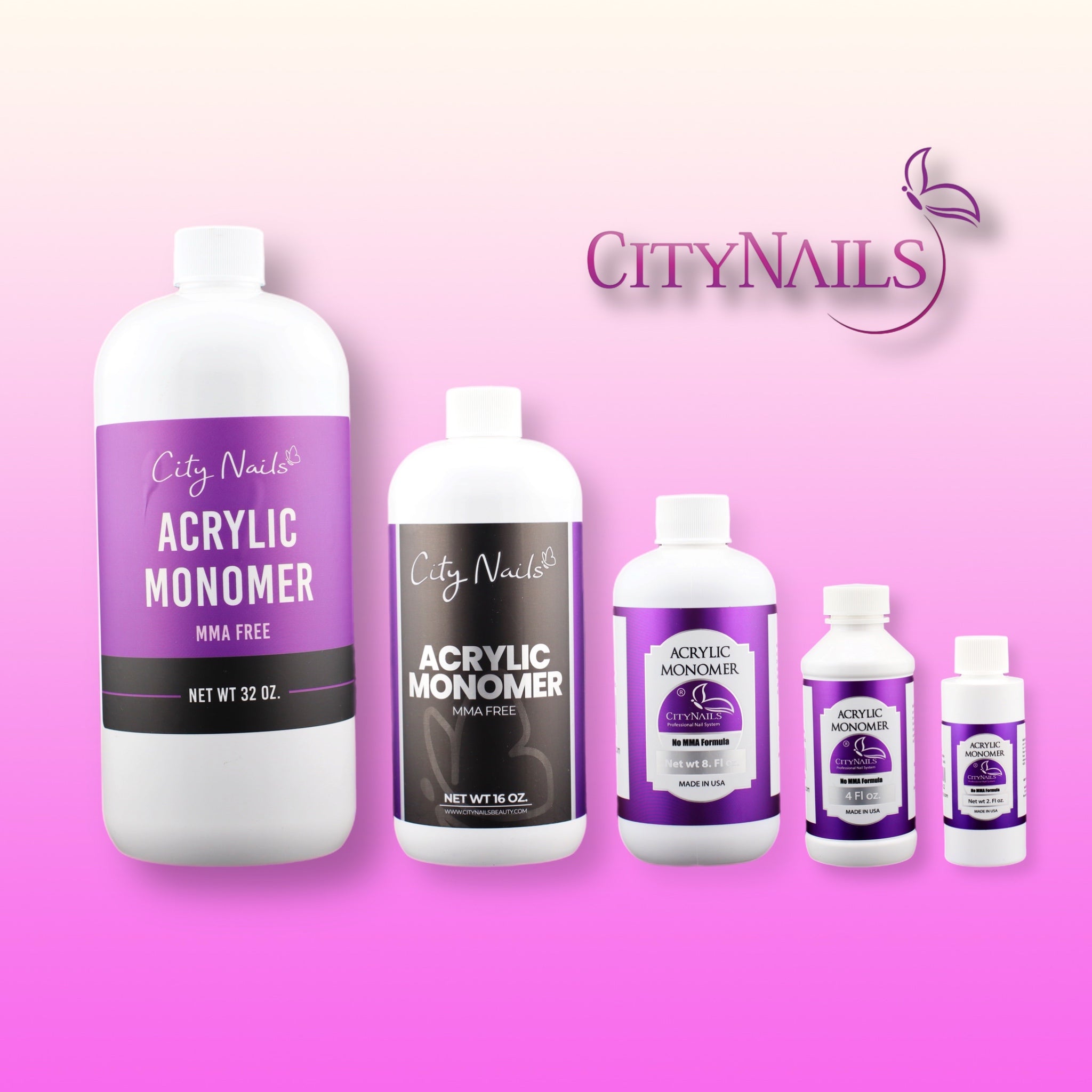 City Nails Monomer No MMA – CITY NAILS BEAUTY